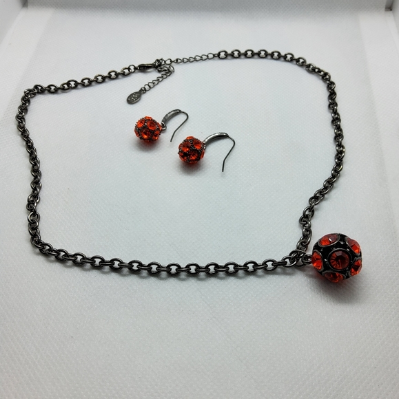 Robert Rose | Jewelry | Vintage Robert Rose Glitterball Necklace And ...